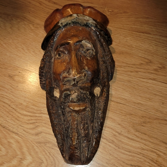 Vintage | Accents | Vintage Hand Carved Man | Poshmark